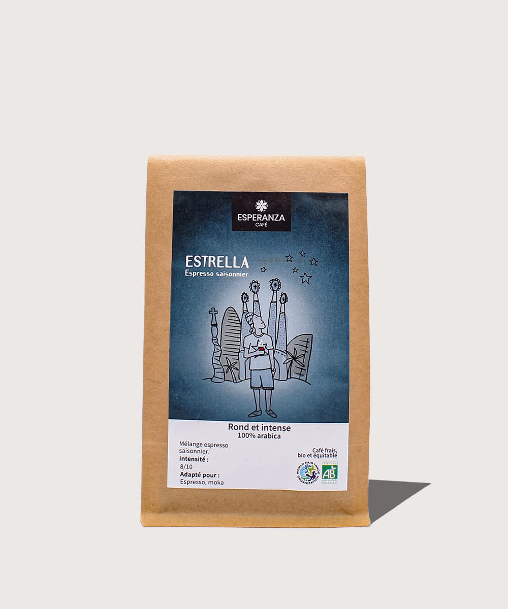 Espresso Estrella, Assemblage de saison - Esperanza cafe